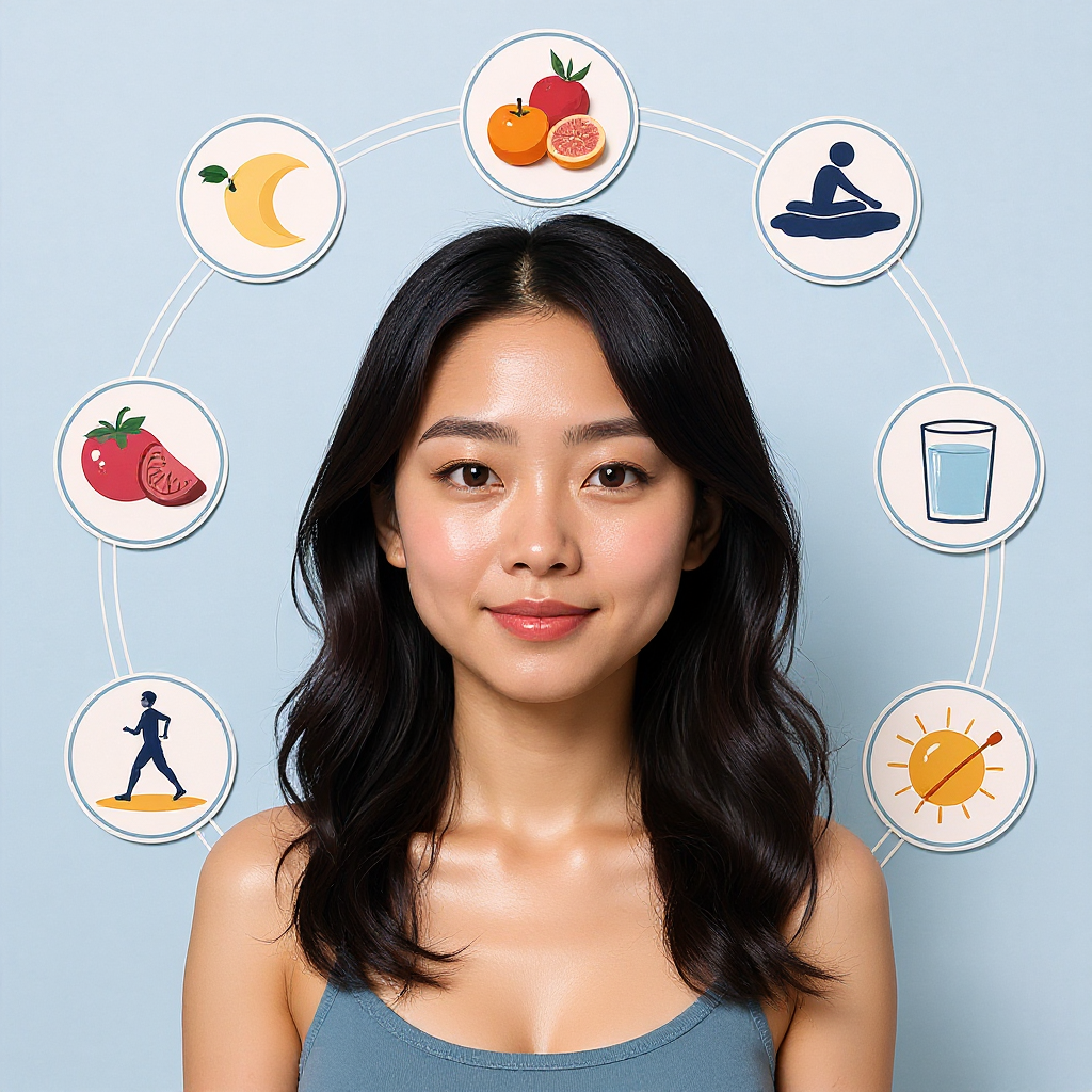 7 Lifestyle Habits for Healthy Skin & Hair